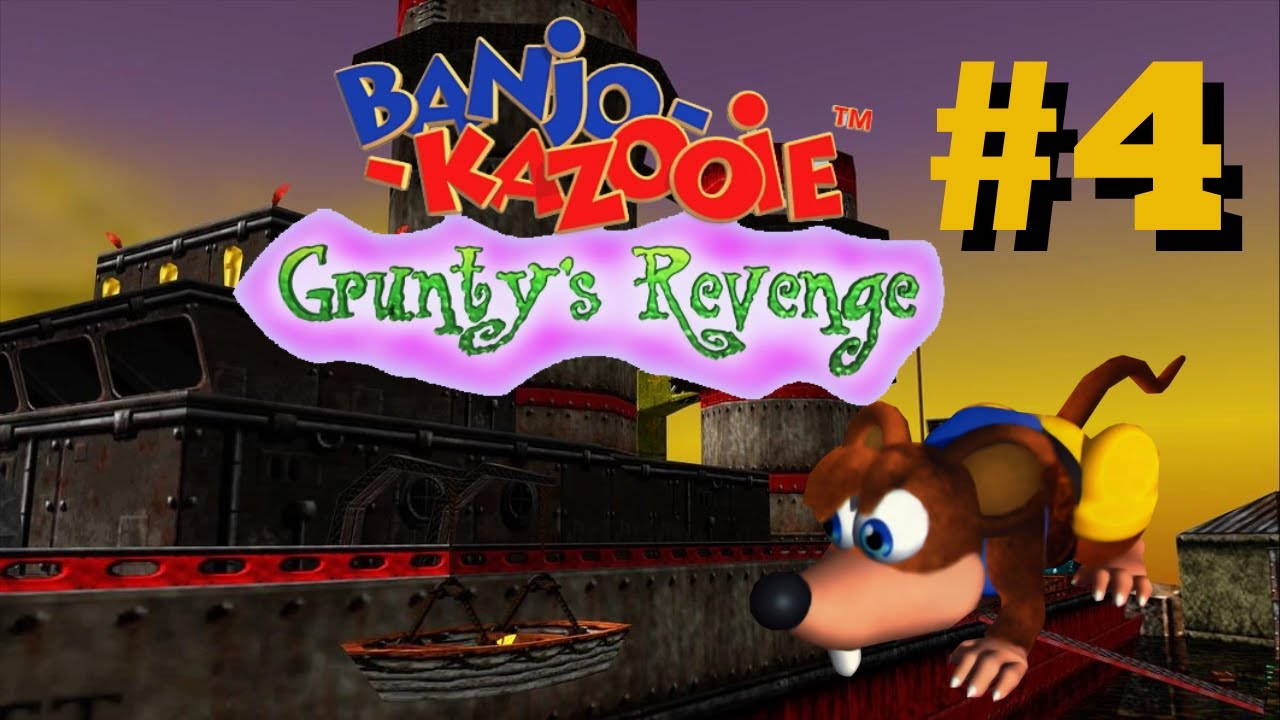 Banjo-Kazooie: Grunty's Revenge Part 4! - Spiller's Harbor - YouTube