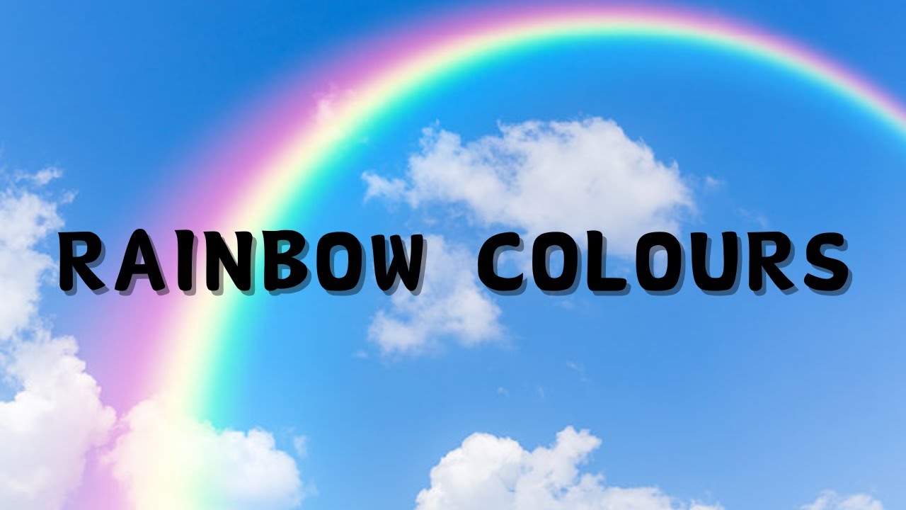 Rainbow colours | How to say different colours in Chinese | Go Learn ...