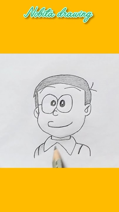 Easy nobita drawing | How to draw nobita drawing | Nobita drawing #shorts #ytshorts #nobita # ...