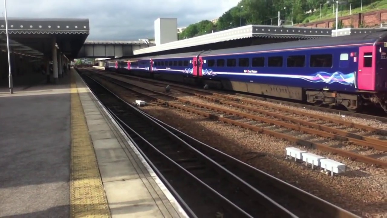 First Great Western HST 43002 & 43003 passing Sheffield with hones ...