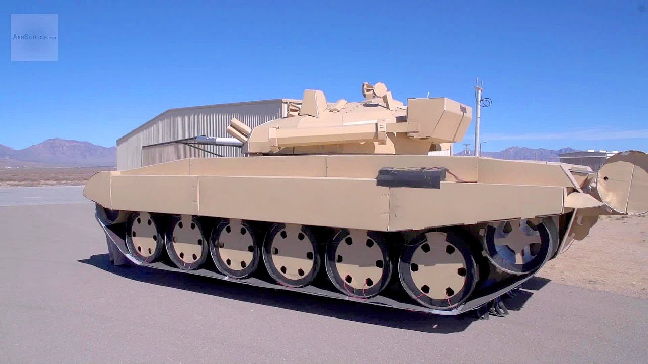 US Army's Remote Controlled T-72 Tank Target - YouTube