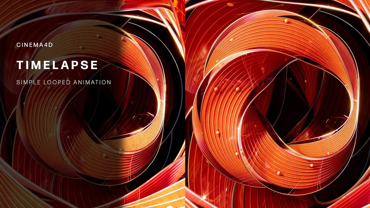 C4D TIMELAPSE - Simple Looped Animation - YouTube