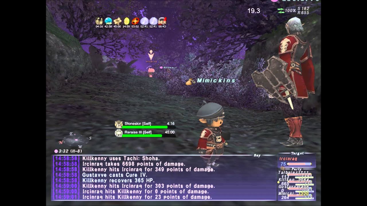 Final Fantasy 11 Yorcia Weald Delve 3 box Wopket - YouTube