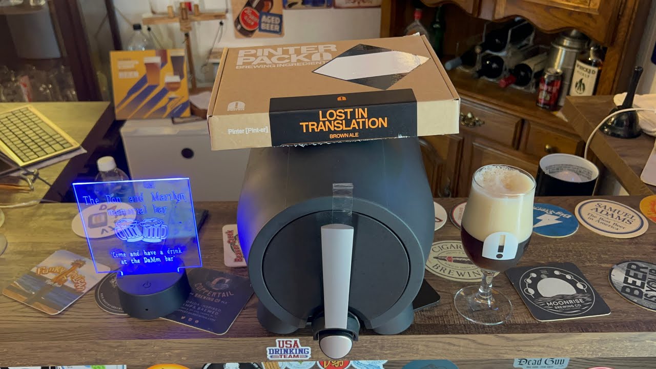 Lost In Translation - Brown Ale - Pinter Homebrew Kit - Alanean Brewery ...