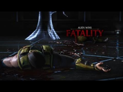 Mortal Kombat X: Xenomorph Alien vs Scorpion - YouTube