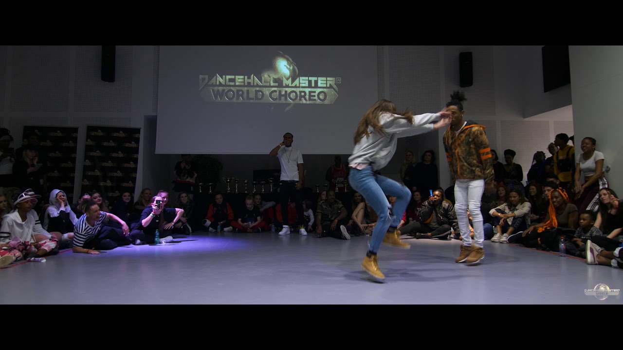 Dancehall Master World 2019, 1/2 World Battle CARLA (winner) VS LOUVTO ...