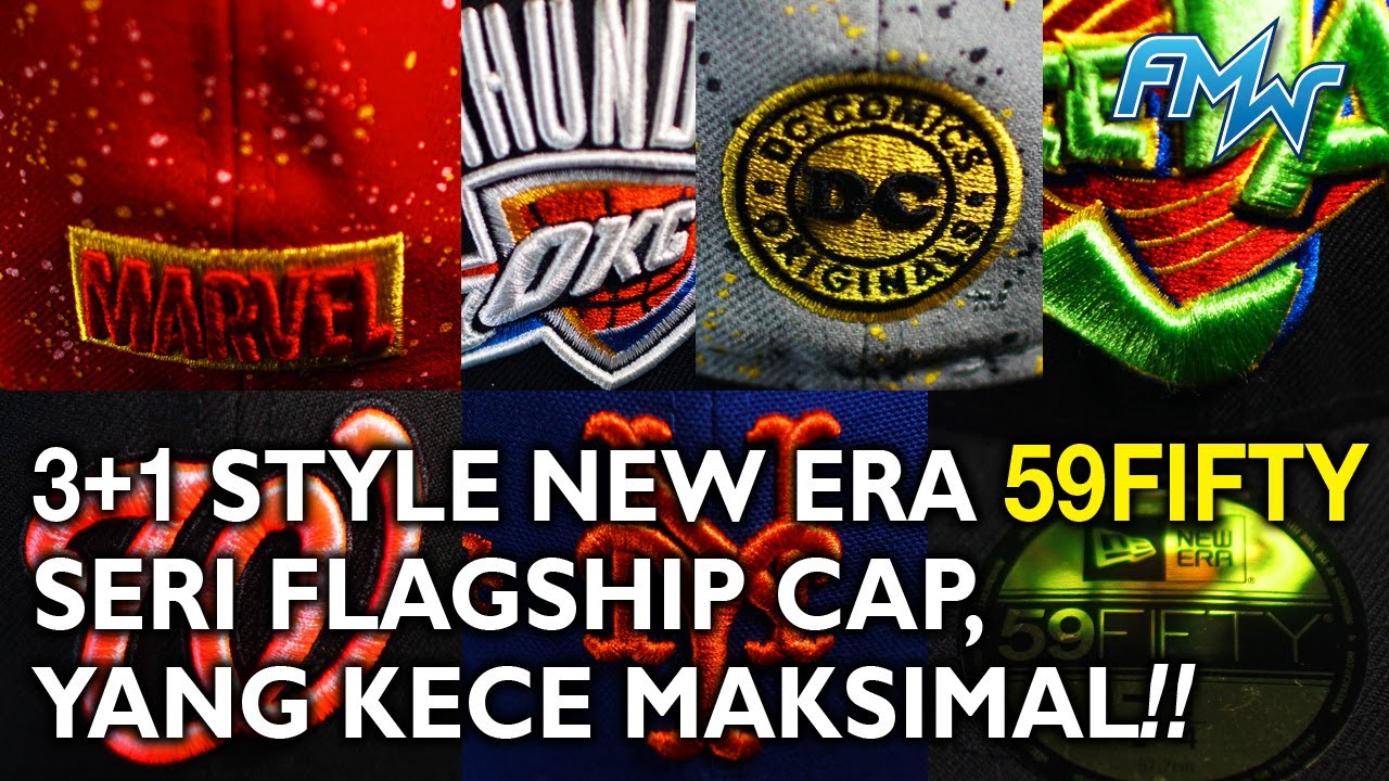 3+1 Style New Era 59fifty, Seri FLAGSHIP Cap, Yang Kece Maksimal! - YouTube
