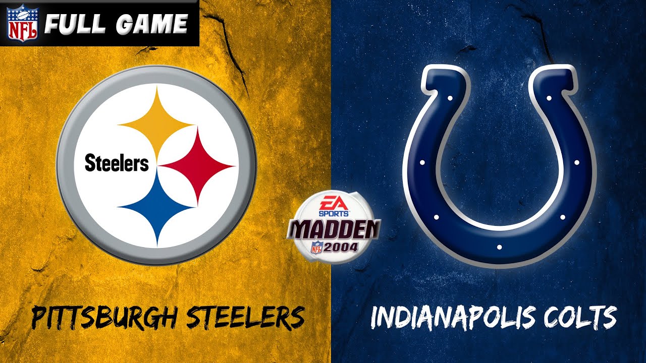 Madden NFL 2004 Historic Teams - 2002 Pittsburgh Steelers vs. 2002 ...