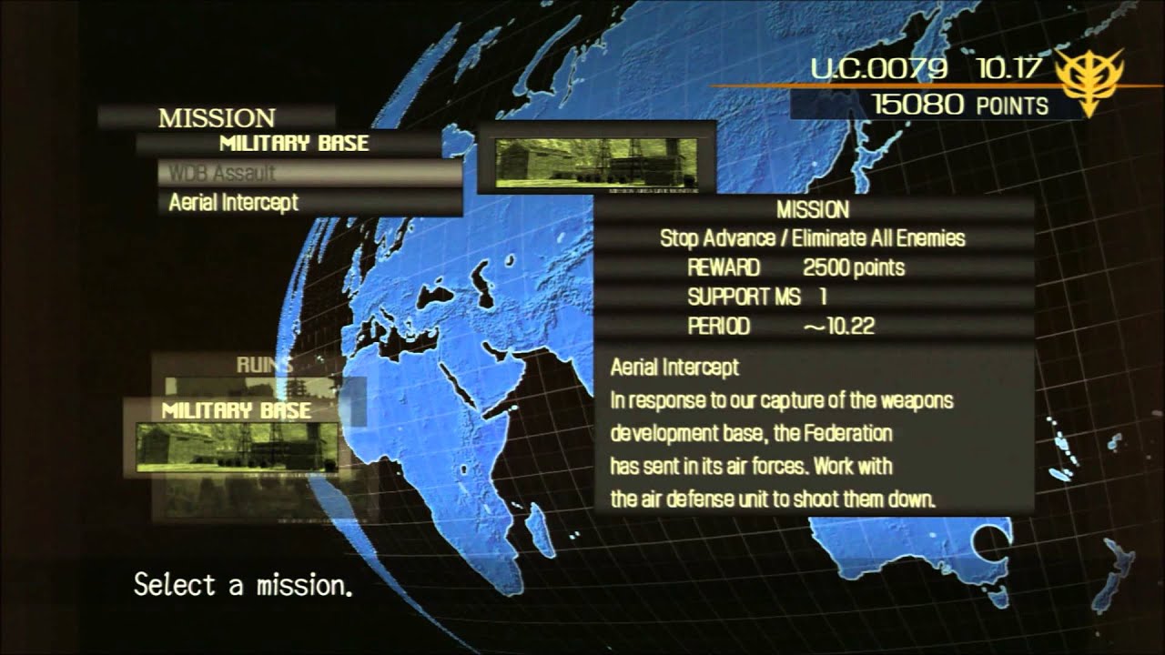 LP:Mobile Suit Gundam: Crossfire (ZIEG ZEON Side) Pt.2 - YouTube