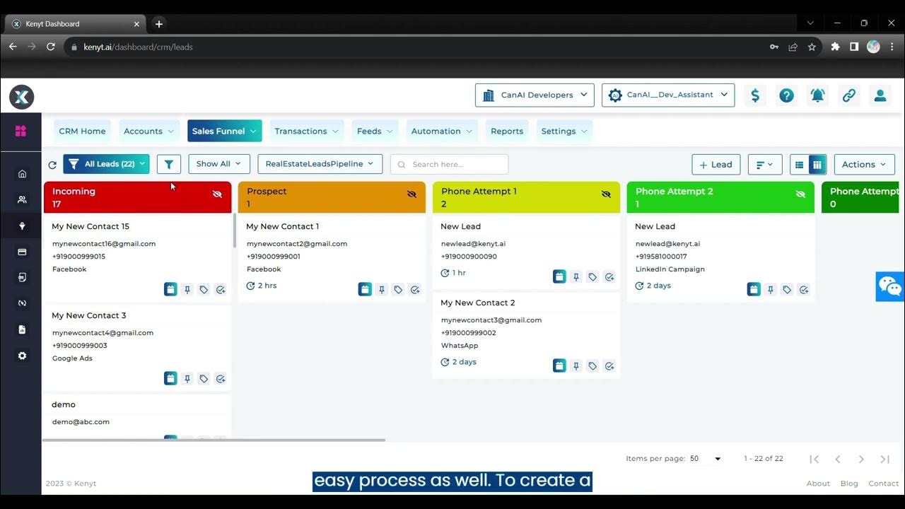 CRM Filters and Smart Views for efficient sales funnel management - Kenyt.AI - YouTube