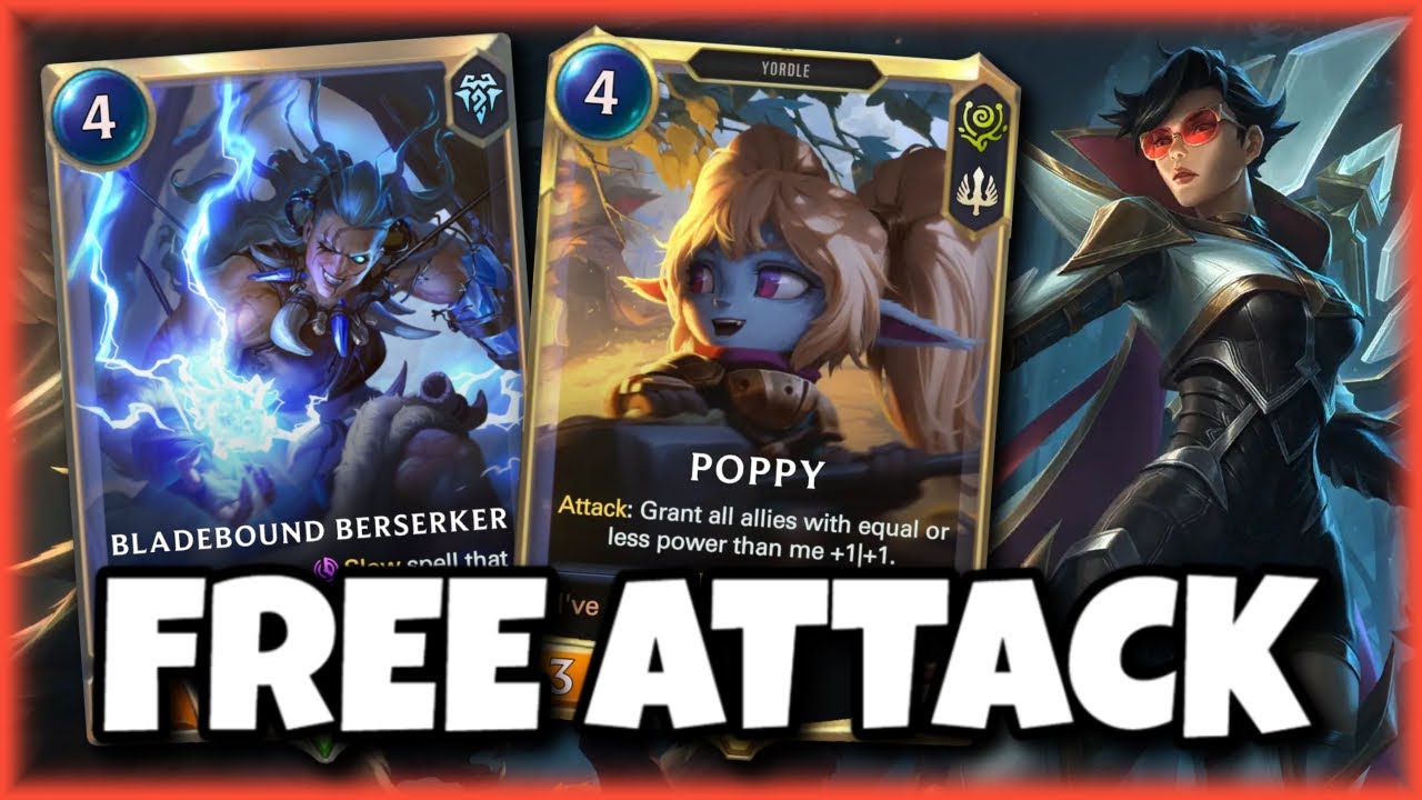 New Card Makes Poppy Actually Want to Free Attack! | Legends of ...