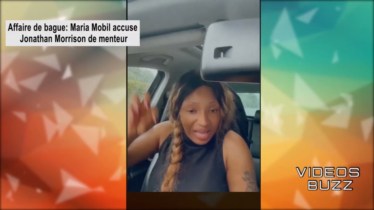 Affaire de bague: Maria Mobil accuse Jonathan Morrison de menteur - YouTube