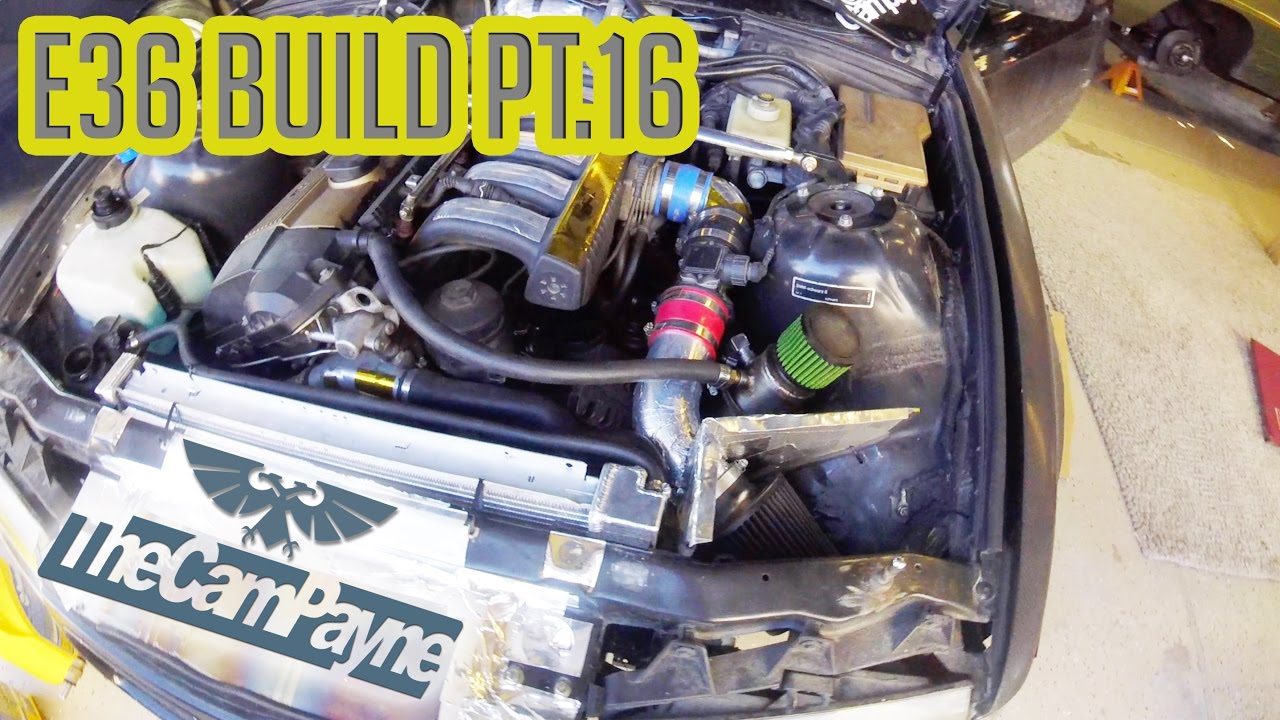 BMW E36 Build Pt.16 | Aluminum Radiator - YouTube