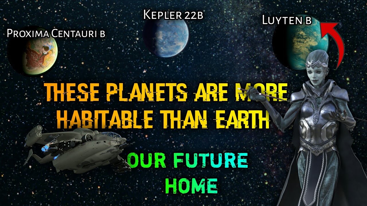 Top 10 Most Habitable Exoplanets || TRAPPIST-1e || Kepler 22b ...