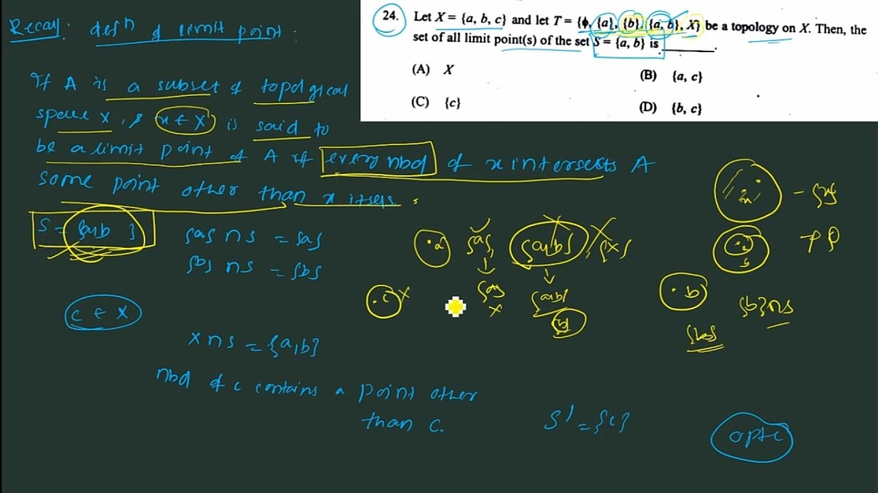 QUE NO- 21-40|SSB lecturer MATH 2023 || SSB PYQ SOLUTION ||REAL,TOPO ...