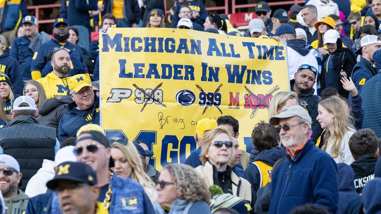 Michigan Football: What 1,000 Wins Means - YouTube