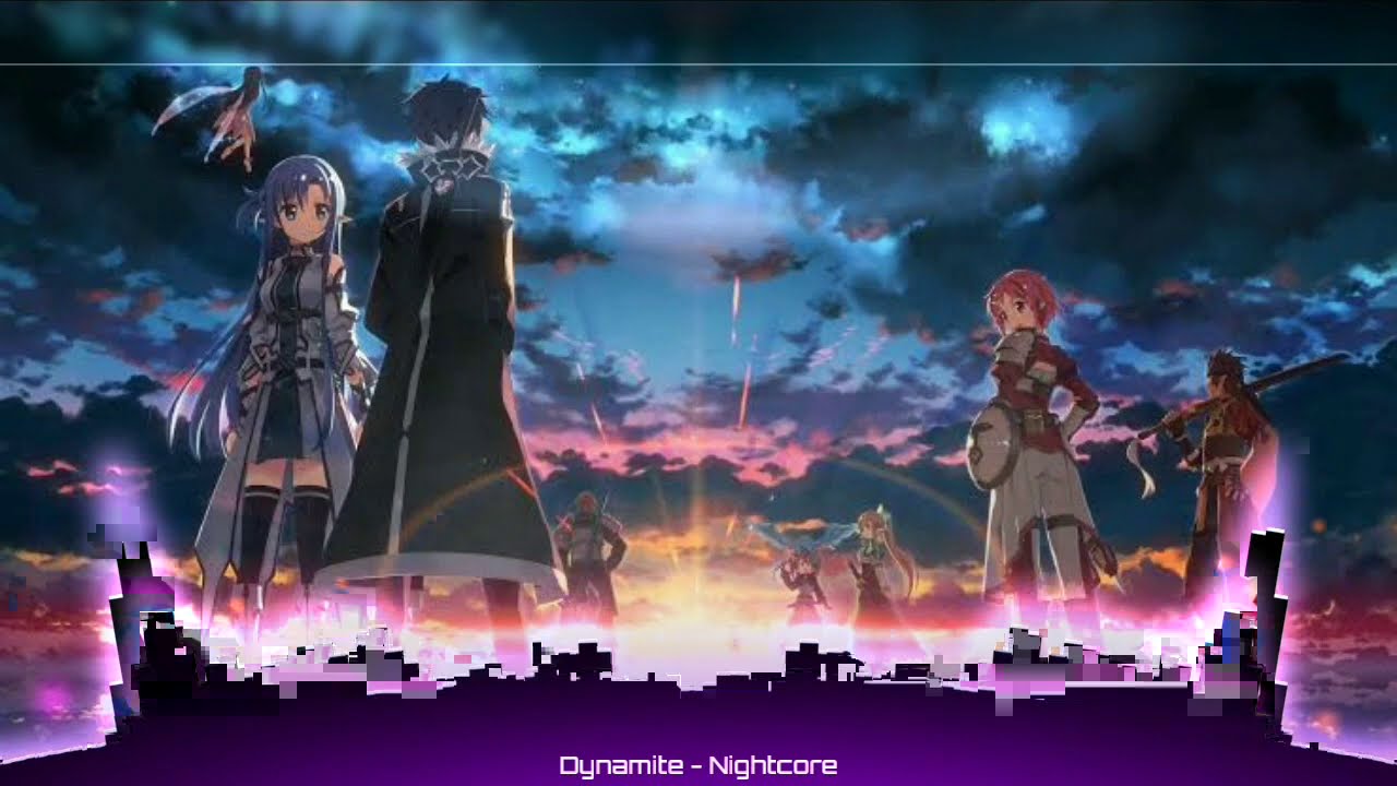 Dynamite - Nightcore - YouTube