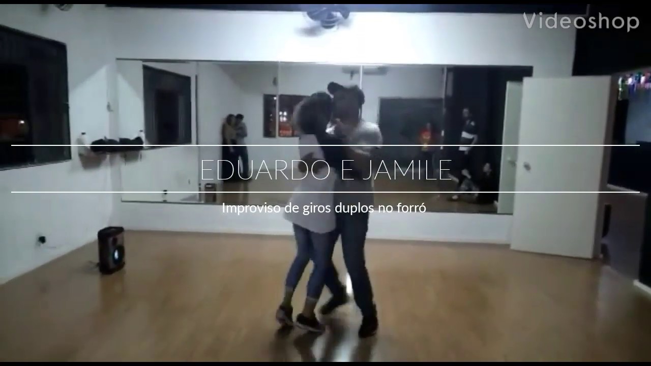 Improviso de giros duplos de Forró com Eduardo Martins e Jamile Sampaio ...
