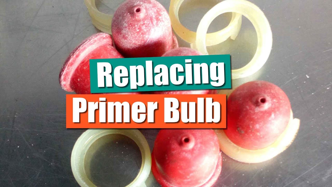 Replace Lawnmower Primer Bulb - YouTube