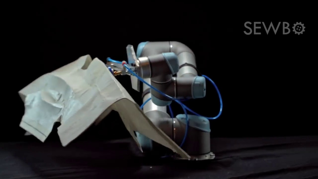 Robot Sewing from Sewbo - YouTube