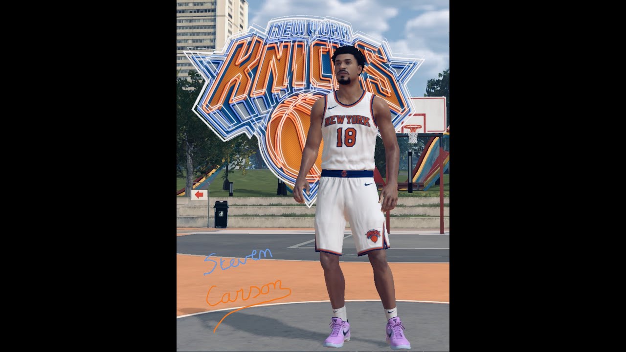 First game of Steven Carson - YouTube