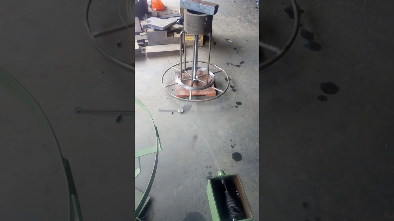 Automatic single tip pin grinding machine - YouTube