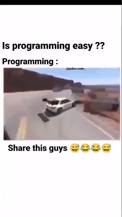 Is programming easy?#memes #codewithdani#codingmemes#shorts - YouTube