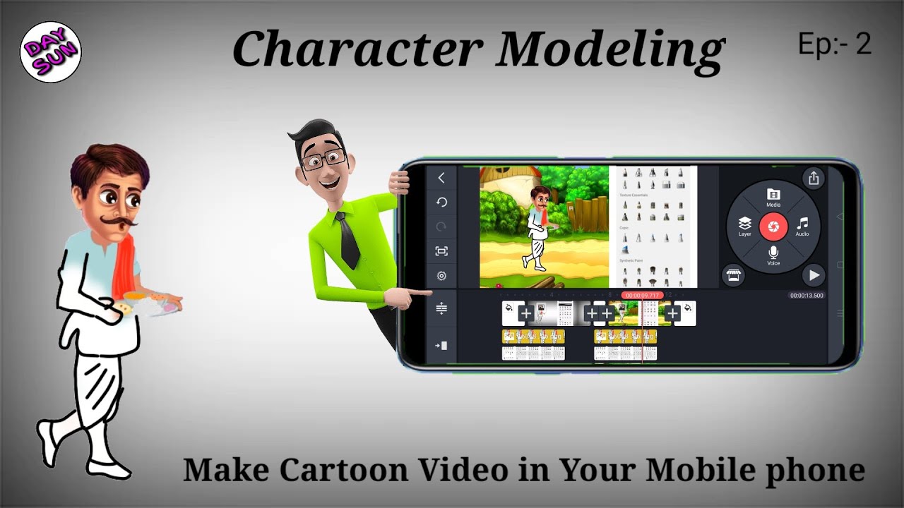 2D Character Modeling 2D Character Modeling / #2dCartoonVideoMaking ...