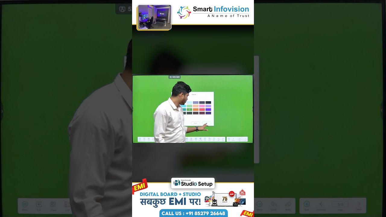 Interactive Flat Panel | AI Smart Board for Teaching | First ever AI Powered Interactive Flat ...