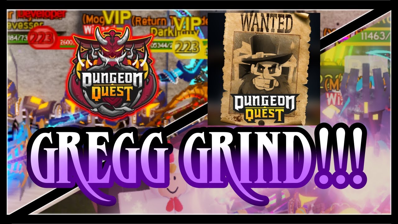 Dungeon Quest || Gregg Grind! - YouTube