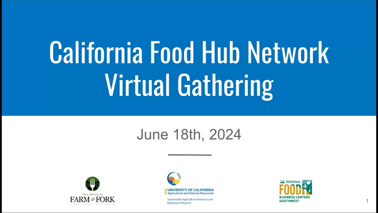 Food Hub-to-Food Hub Transactions: Expanding and Strengthening your ...