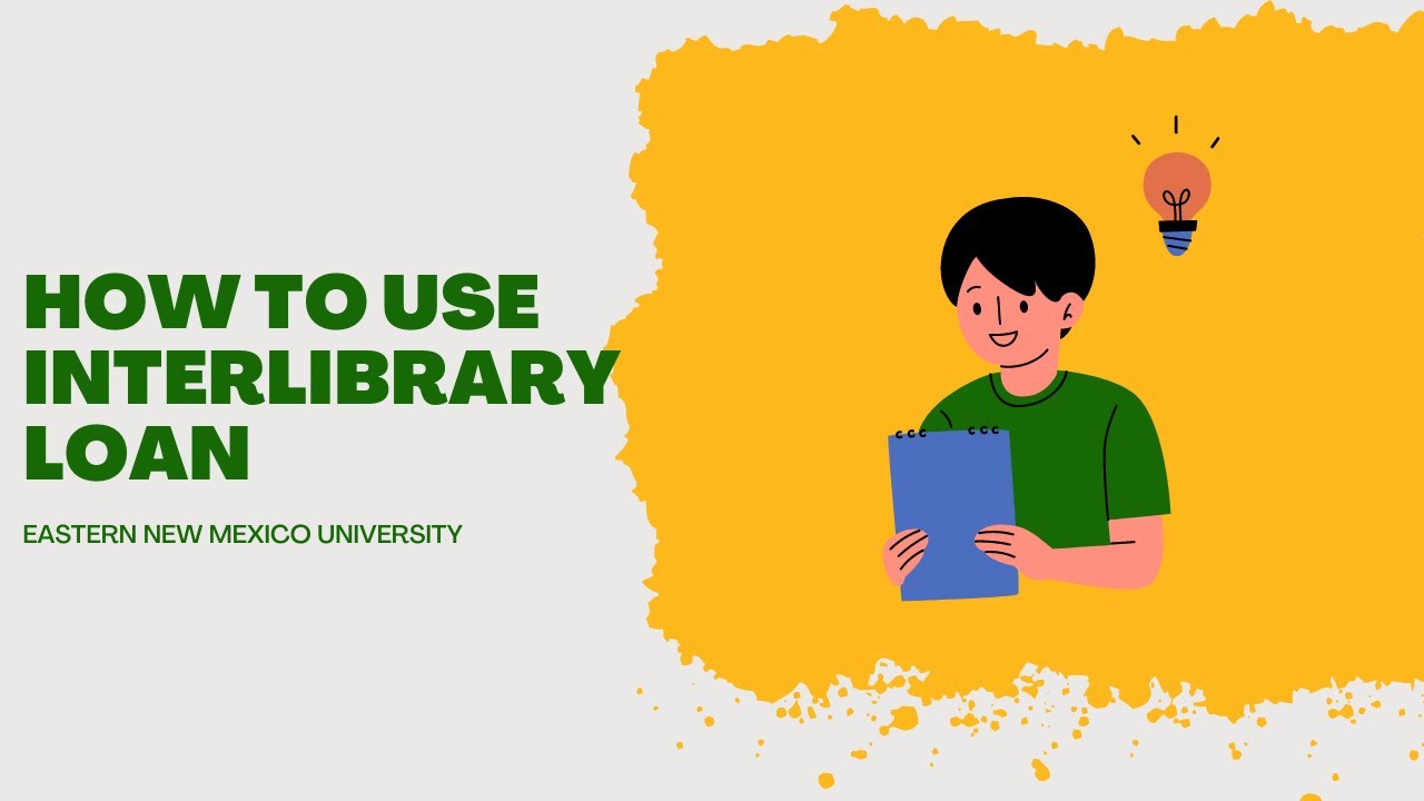 How to Use Interlibrary Loan - YouTube