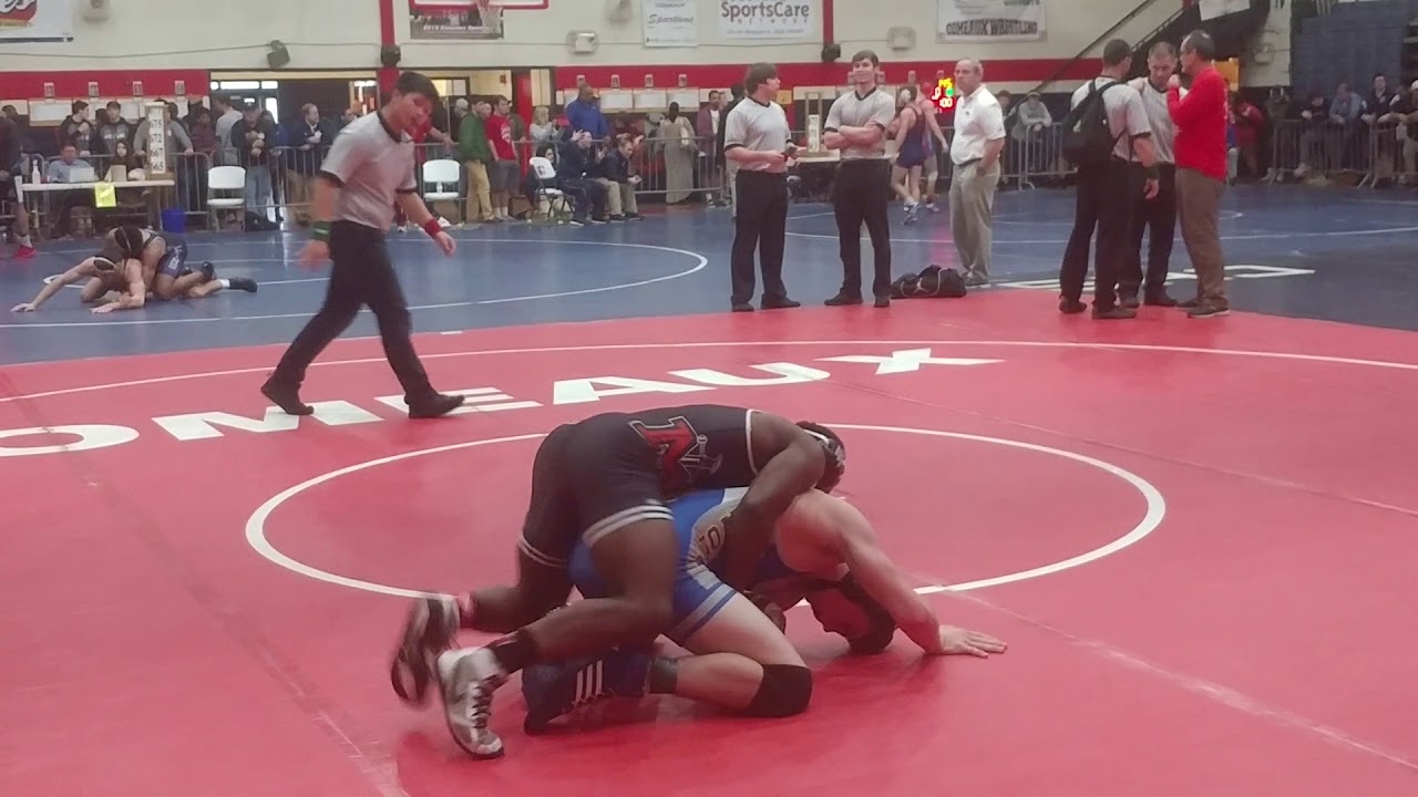 Lance Robinson vs. St. Paul @ 2018 Ken Cole Invitational, 145 lbs - YouTube