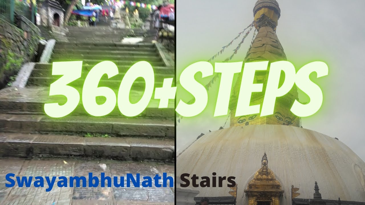 स्वोयम्भुको सिढी उक्लिदै | Climbing The Stairs Of Swayambhu - YouTube