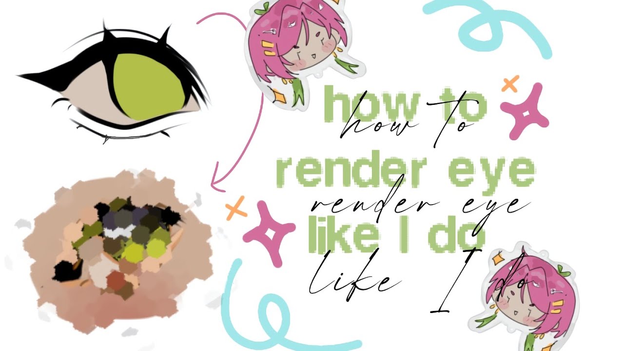 eye rendering tutorial by miy2kru! :)) #1 - YouTube