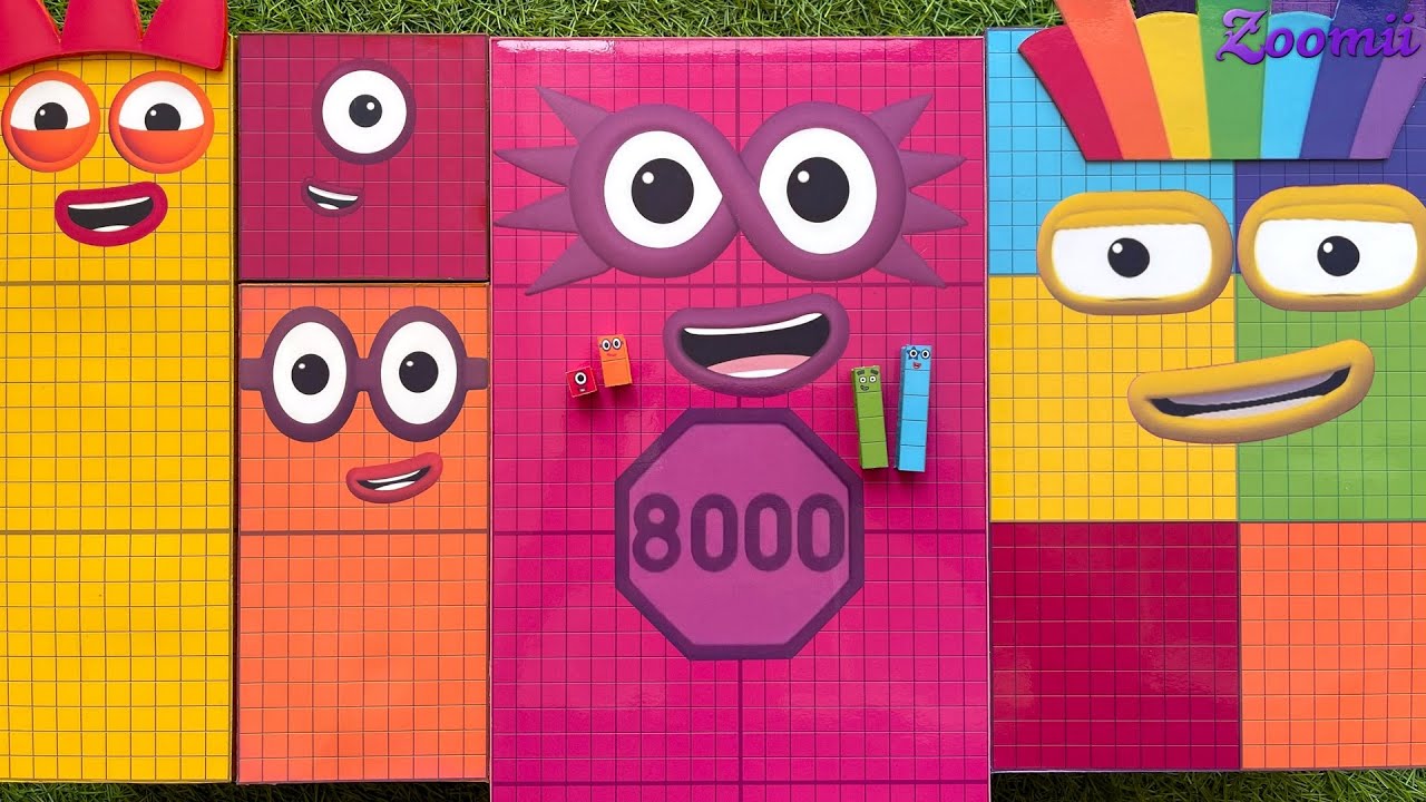 Looking for Numberblocks Puzzle Tetris NEW 8000 Space ASMR Numberblocks Satisfying Video #115 ...
