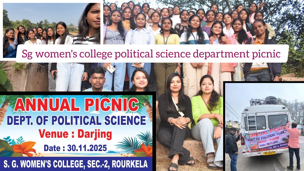 Hamlog gaye darjing☺️ sushilabati govt. Women's college Rourkela ...