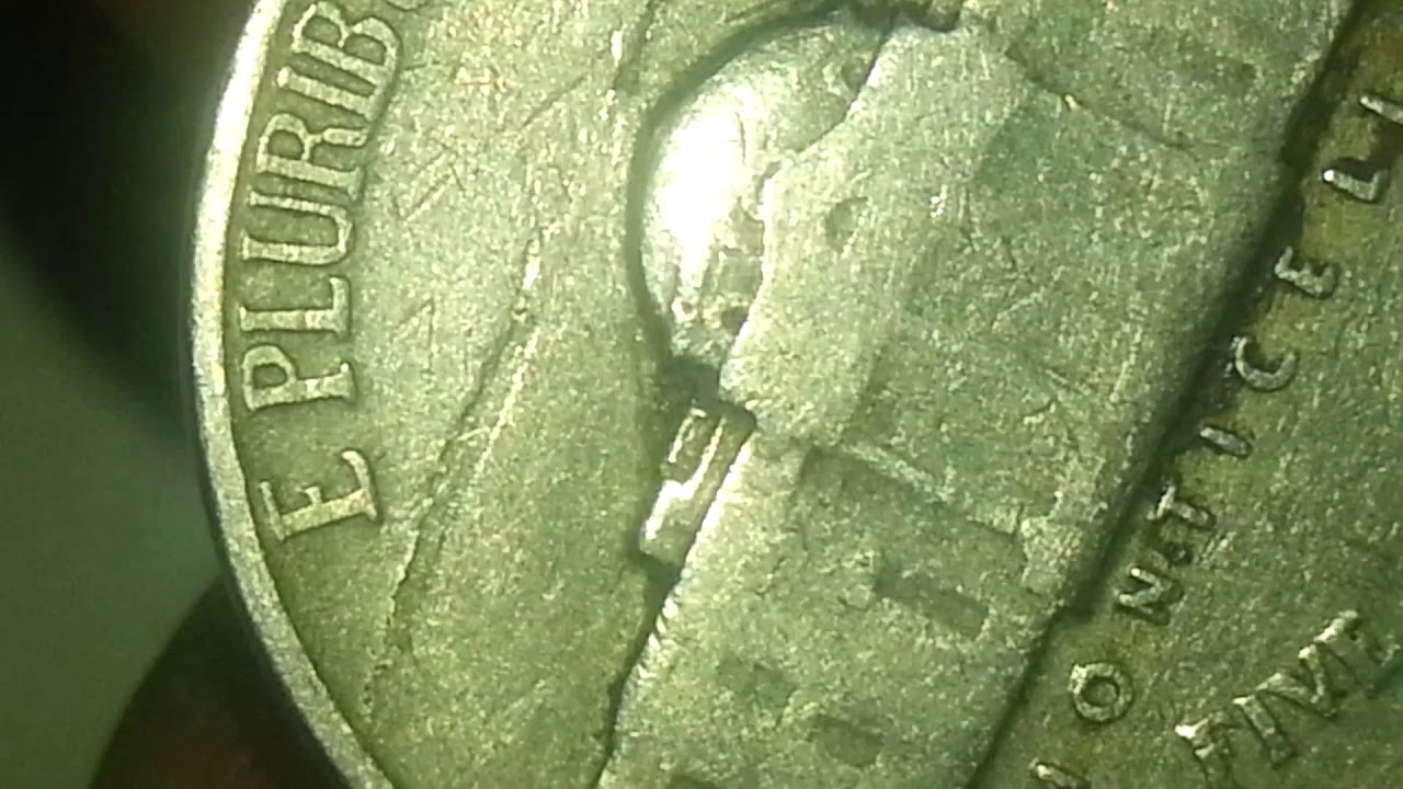 1941 US NICKEL WITH BAD DIE MINT ERROR REVERSE - YouTube