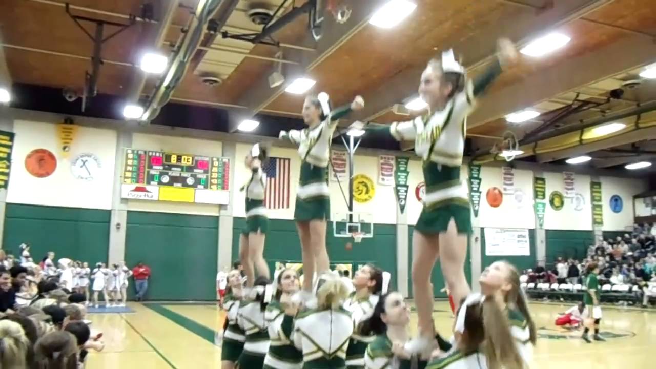 Cheer Stunt: Double Downs - YouTube