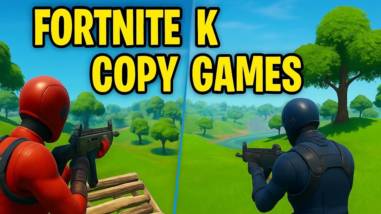 I PLAY FORTNITE COPY GAME 😁 on mobile 🔥 - YouTube