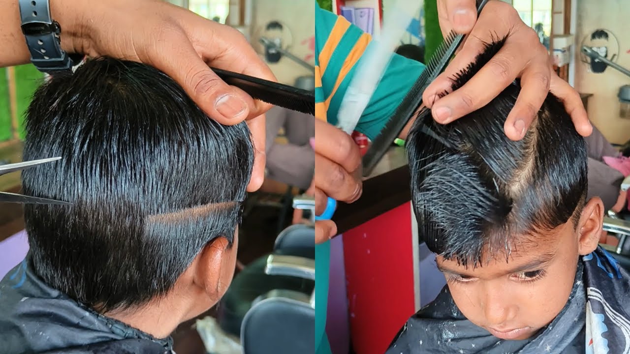 Kids Haircut Short Haircut / Boys Kids Haircut Tutorial - YouTube