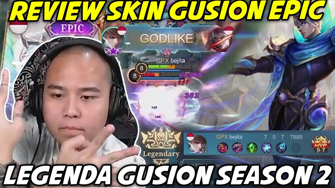 REVIEW SKIN GUSION EPIC! SKINNYA BIASA AJA, GUA YANG JAGO - YouTube