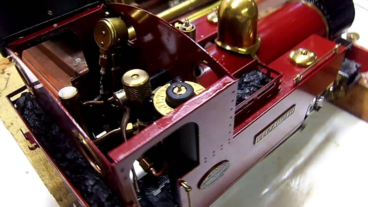 32 mm gauge lady ann steam loco - YouTube