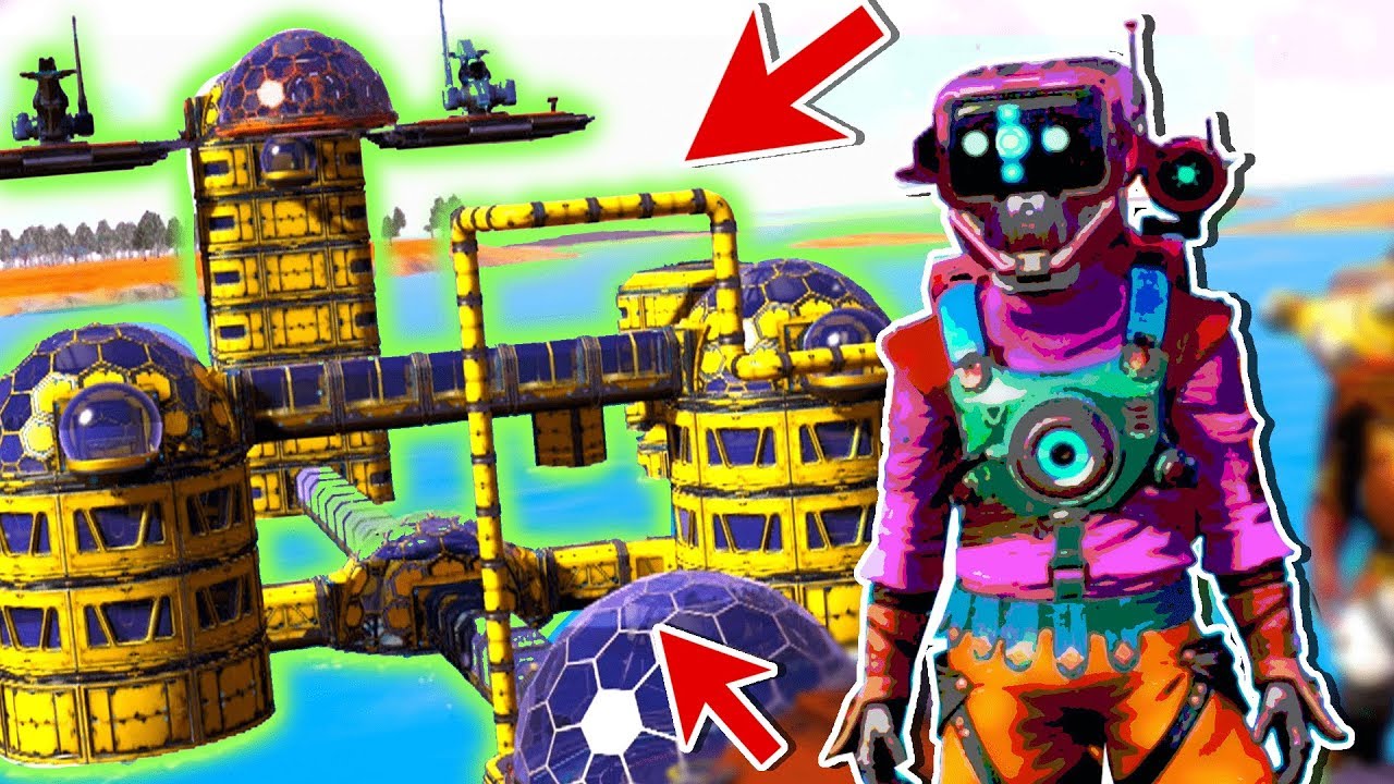 BUILDING UNDERWATER ATLANTIS CITY IN CO-OP MULTIPLAYER! | No Man's Sky ...