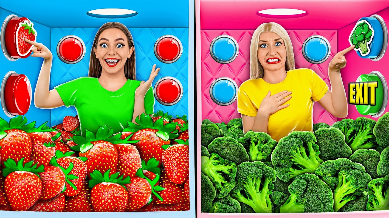 Desafío de 1000 Botones Misteriosos #4 | Solo 1 te permite escaper por Multi DO Challenge - YouTube