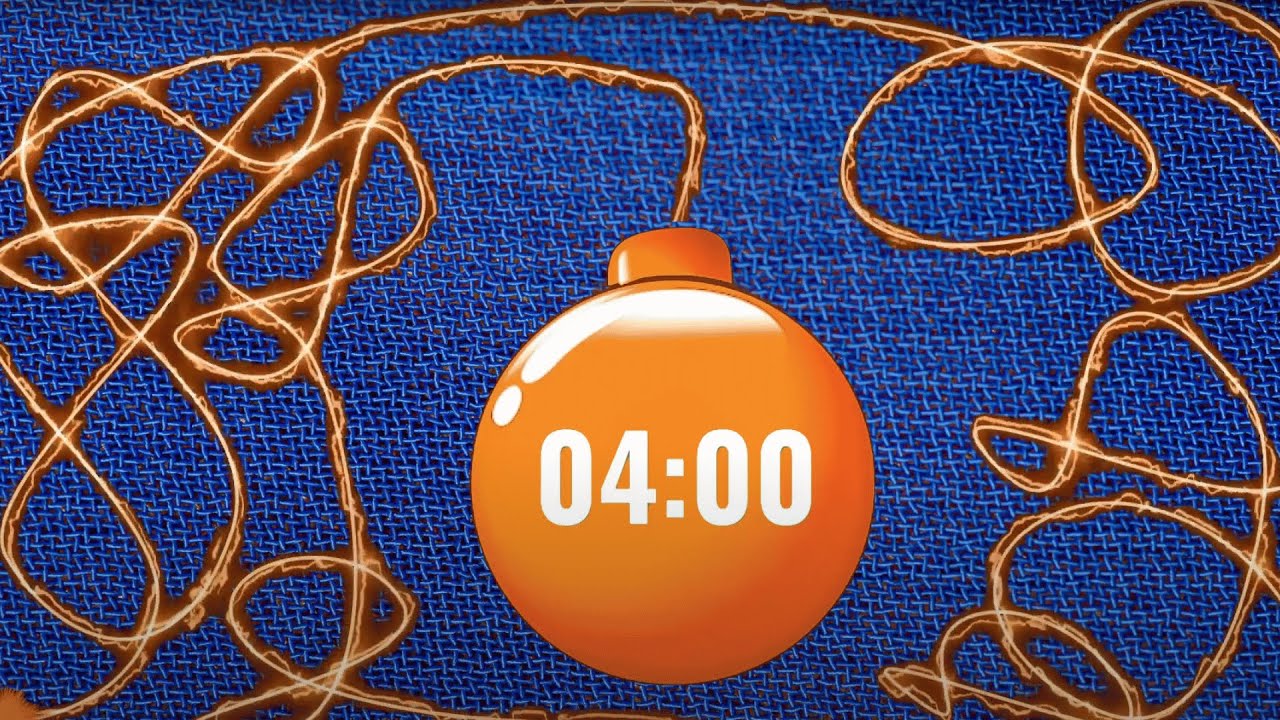 Electric Timer Bomb 4 Minutes (Countdown) Online Stopwatch - YouTube