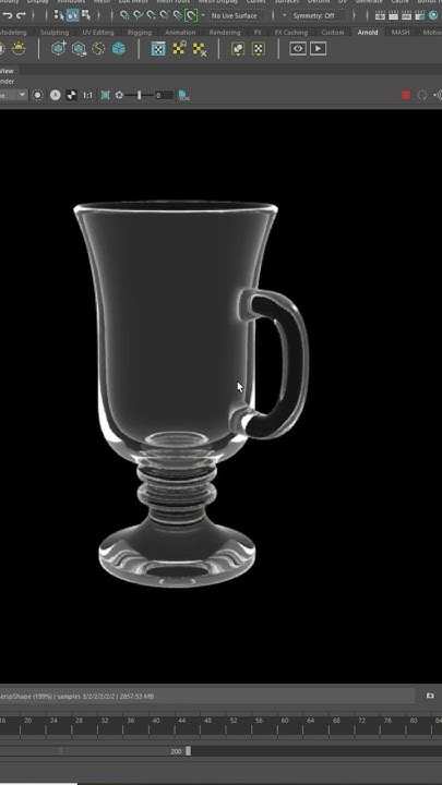 The Expert's Guide to RENDERING Glass with Transparency in Maya # ...