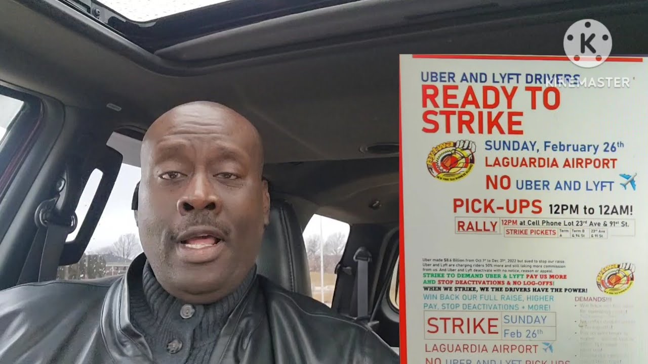 Uber Quickly Issues Statement About Rideshare Strike - YouTube