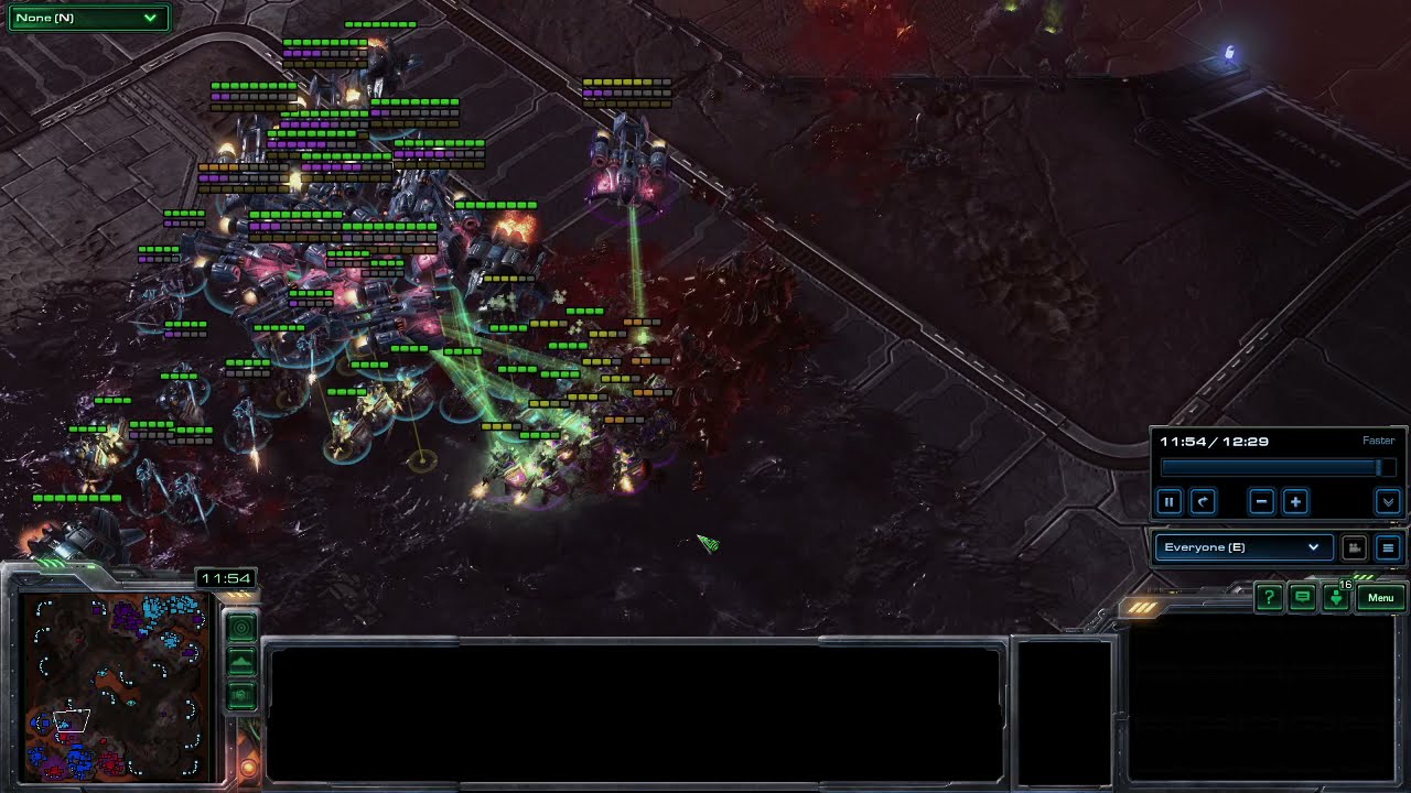Starcraft 2 Ghosts EMP, Snipe - YouTube