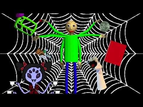 Baldi's Basics in Spider Dance (Baldi's Basics/Undertale Mashup) - YouTube